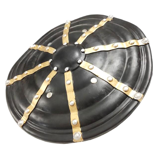Black Roman Round Foam Shield - Knives & Swords Specialist