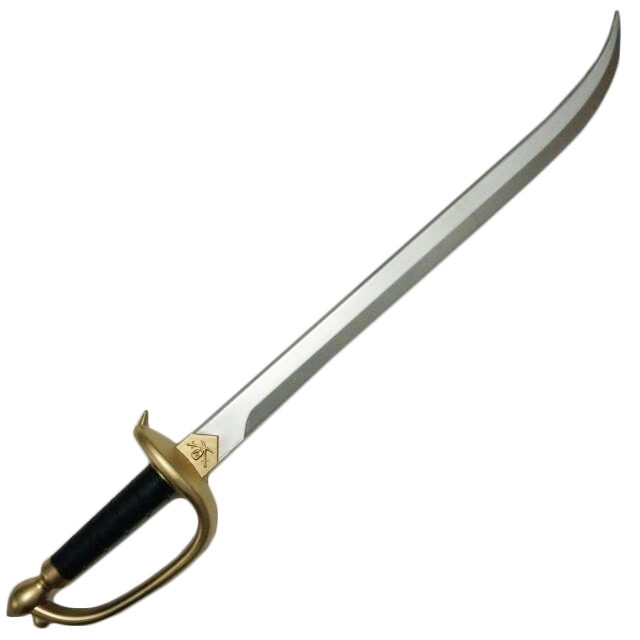 Pirates of the Caribbean Captain Jack Sparrow Gold Foam Sword - Knives ...