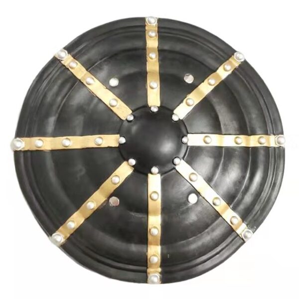 Black Roman Round Foam Shield - Knives & Swords Specialist