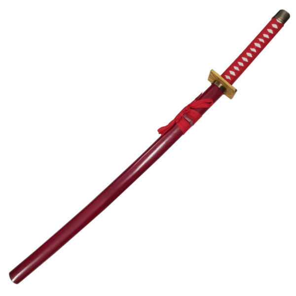 Bleach Renji Abarai Zabimaru Wooden Katana - Knives & Swords Specialist