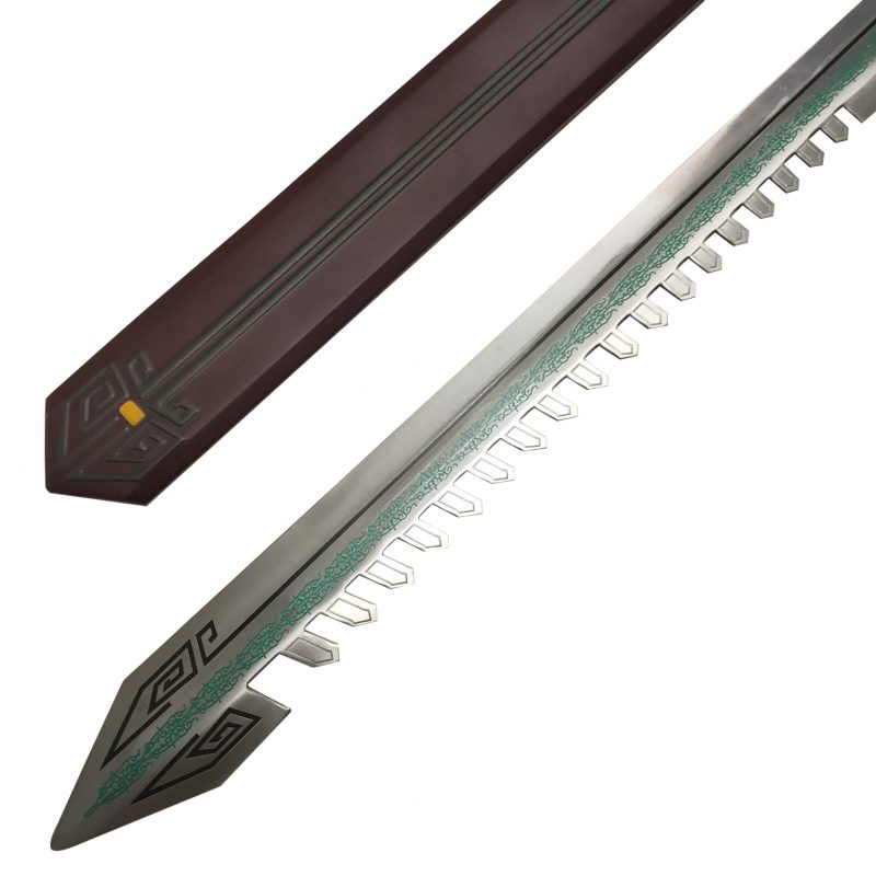 The Legend of Qin Wei Zhuang Shark Teeth Sword - Knives & Swords Specialist