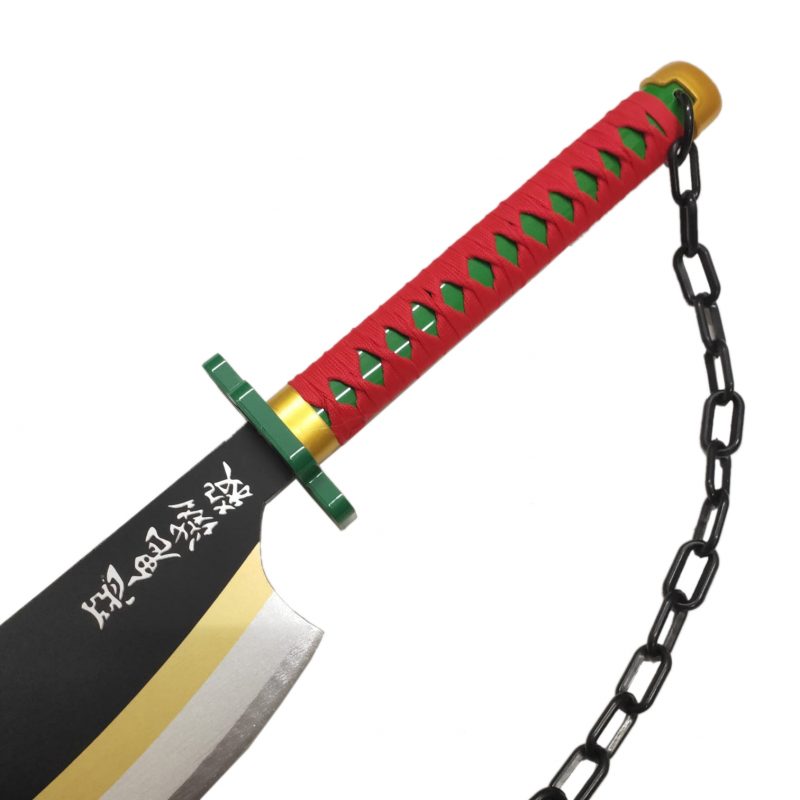 Kimetsu no Yaiba Tengen Uzui Wooden Sword - Knives & Swords Specialist