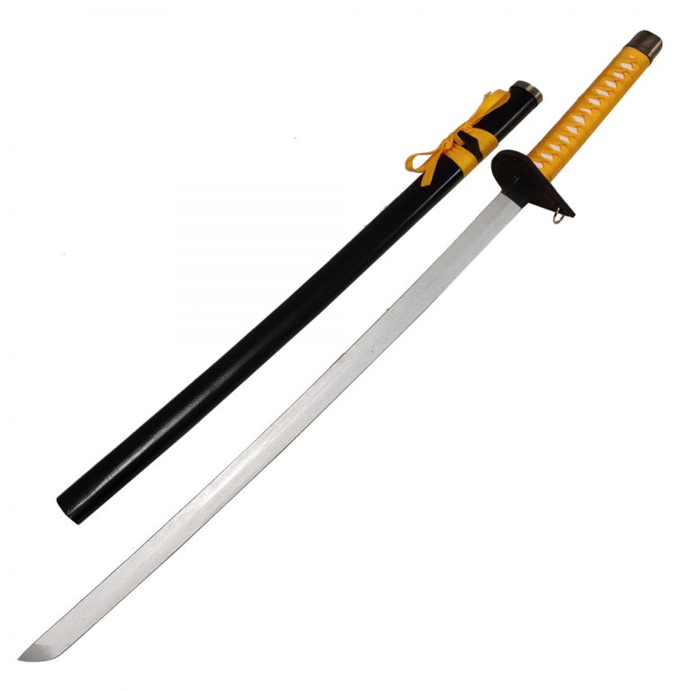 Bleach Kaname Tosen Suzumushi Wooden Katana - Knives & Swords Specialist