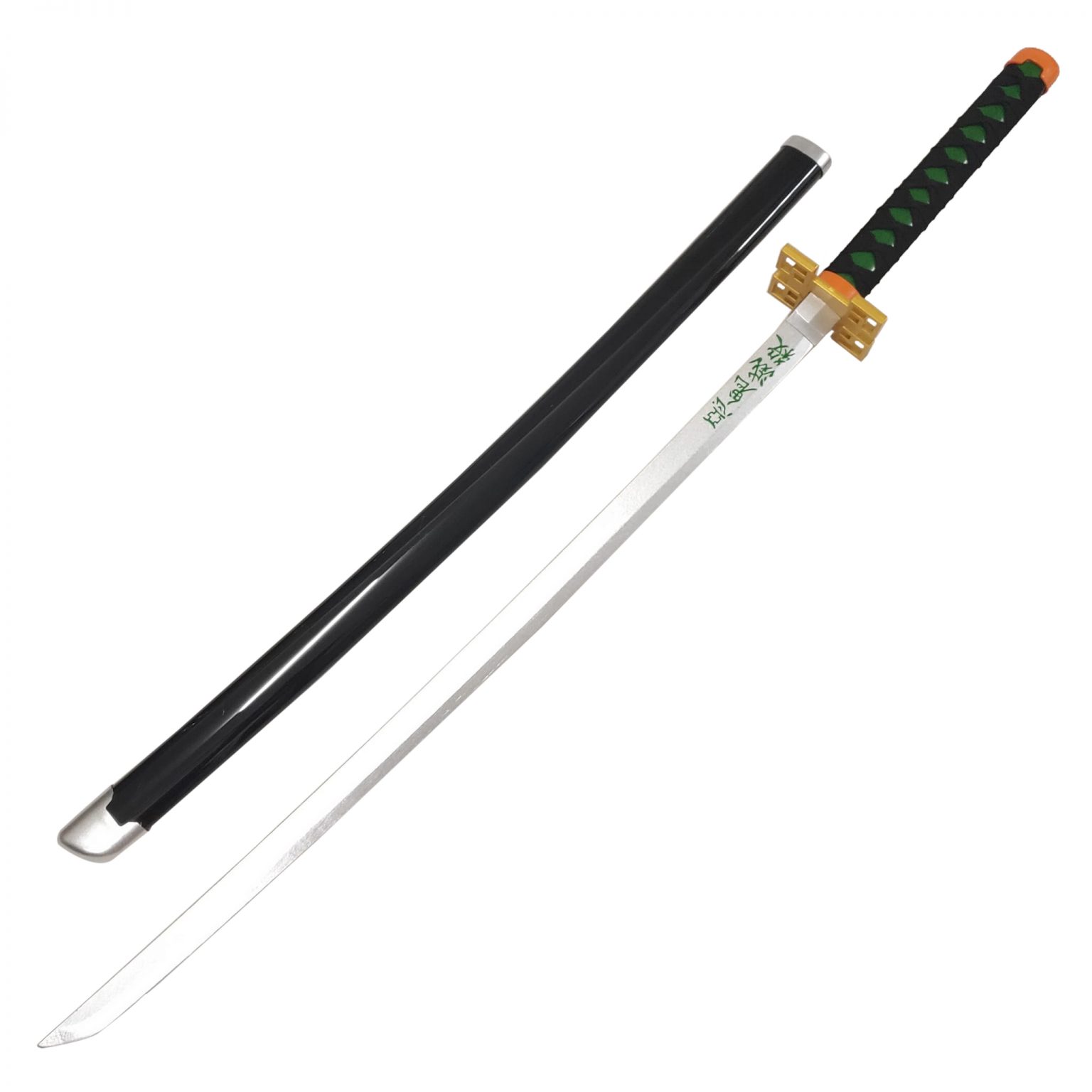Kimetsu no Yaiba Muichiro Tokito Silver Blade Wooden Katana - Knives ...